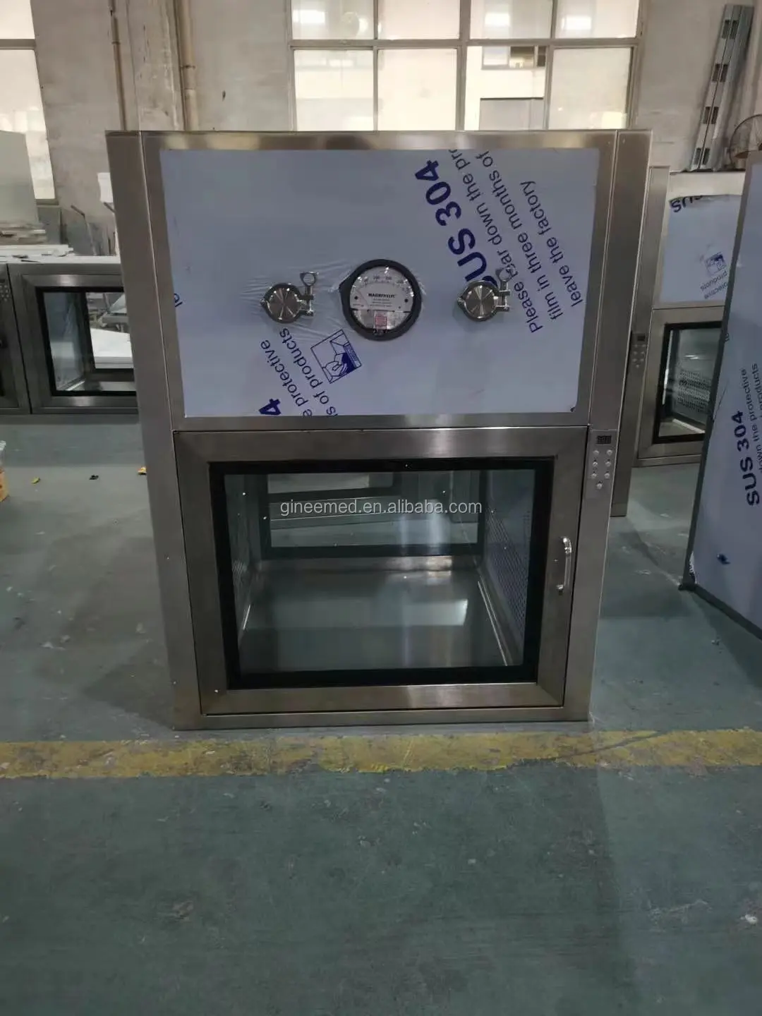 Ginee Medical Dynamic Pass Box Cleanroom Clean Room Pass Box for ...