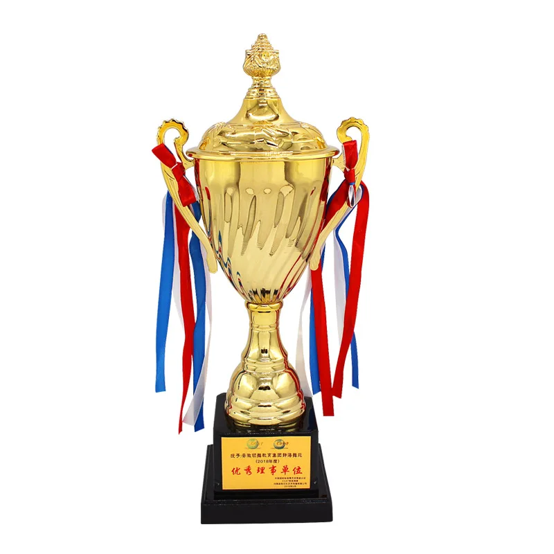 High Quality Custom Metal Big Trofeos De Futbol Football Trophy Cup ...