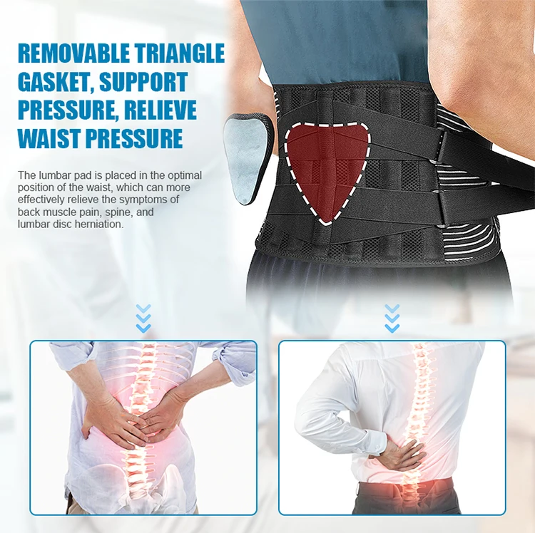 Customized Medical Lumbar Support - Anti-Skid & Breathable