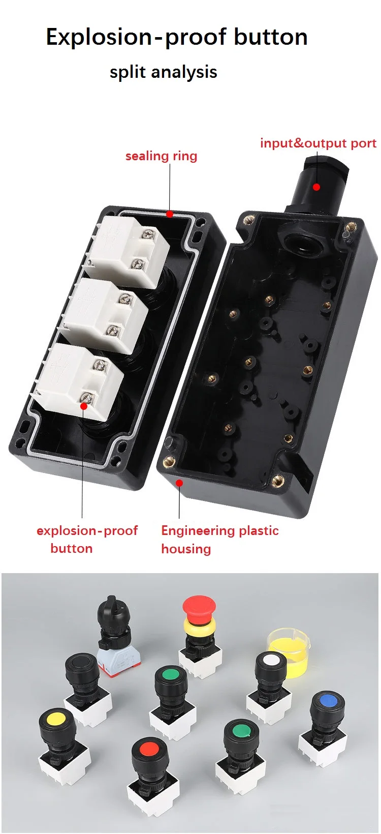 Explosion Proof Fiberglass Cabinet Electrical Enclosure Control Station ...
