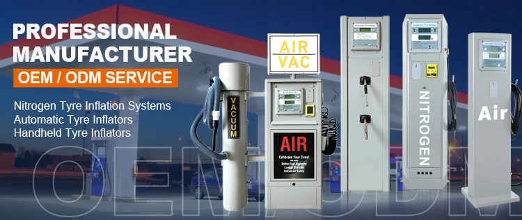 G5 Gas Station Coin Operated Air Compressor Tire Inflator Car Tyre ...