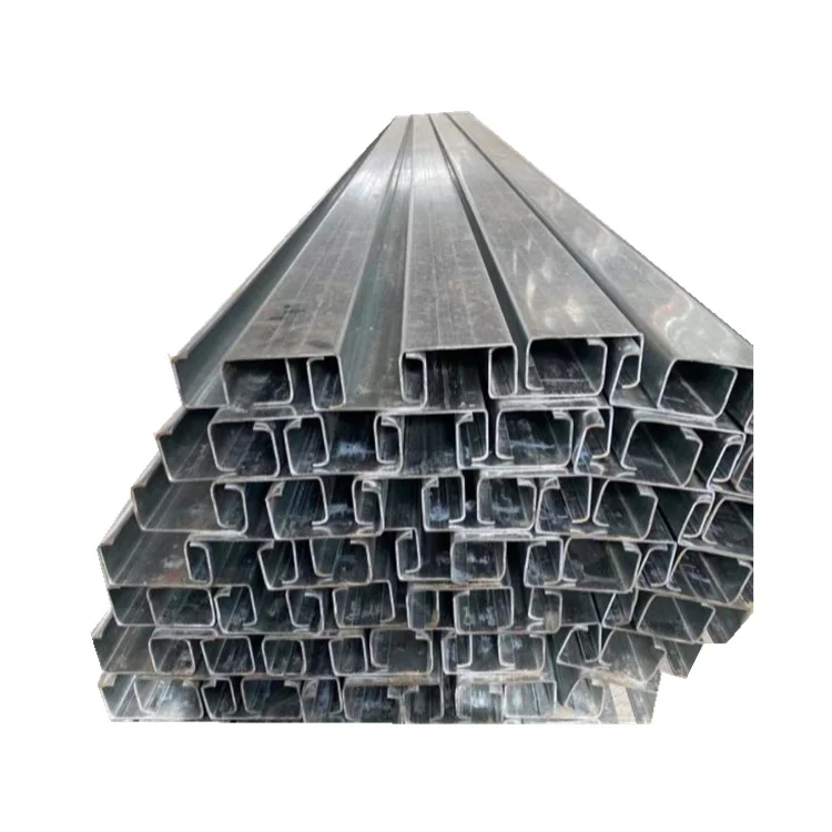 Structural Steel C Channel Prices Ss400 Cold Formed Gi Steel C Channel ...