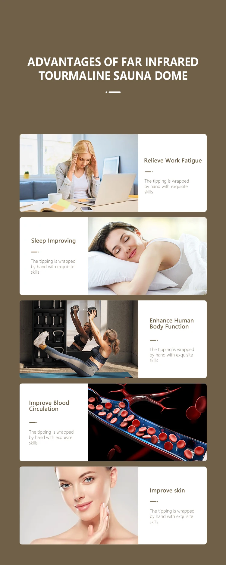 Fumei New Spa Capsule Slimming Far Infrared Saunas Dome With Tourmaline ...