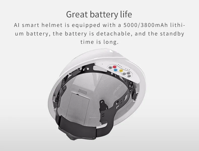 Jepower GPS Positioning LED Lighting 4G Smart Helmet