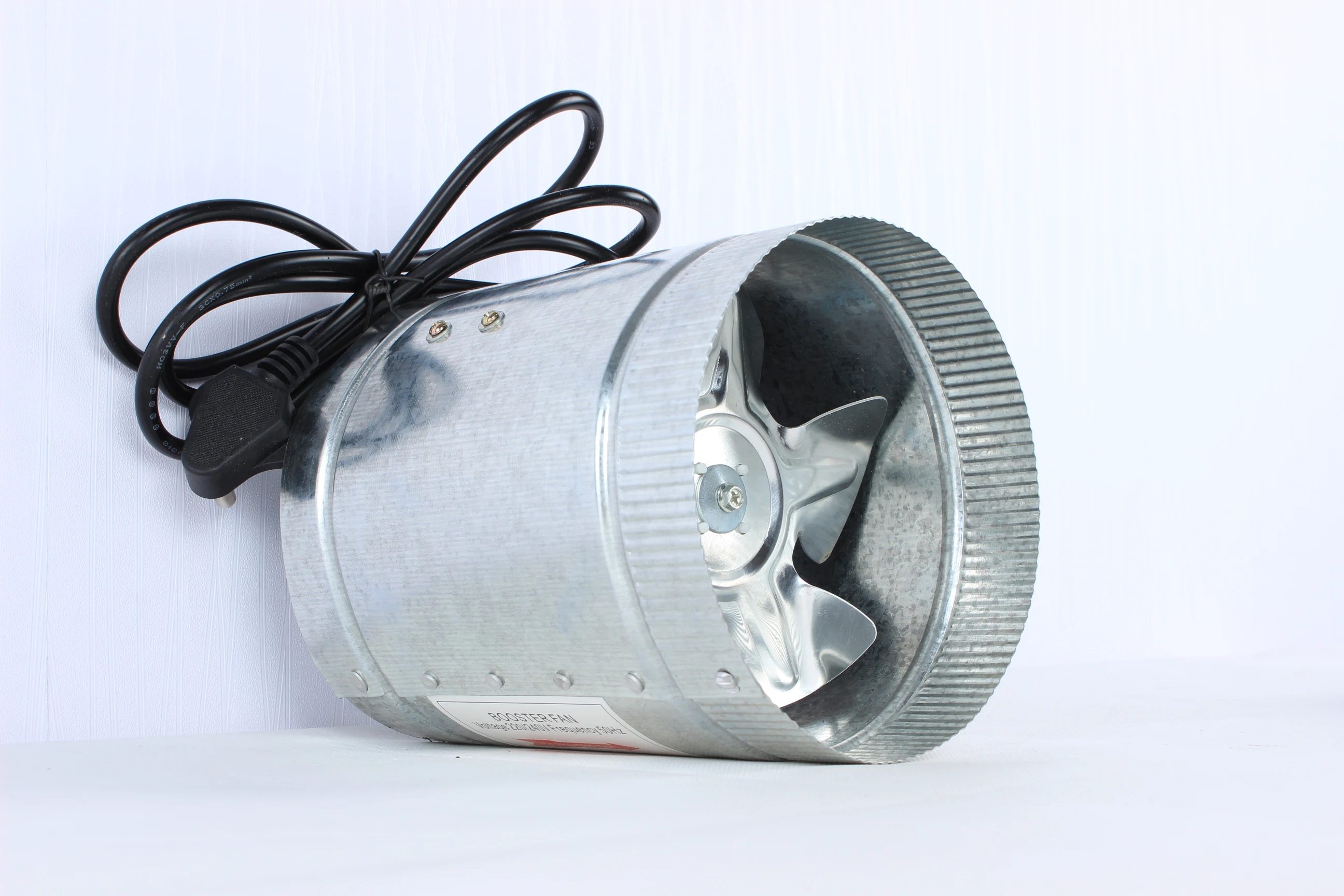 4 Inch Duct Fan 100 Cfm,110v Hvac Exhaust Ventilation Fan With Low ...