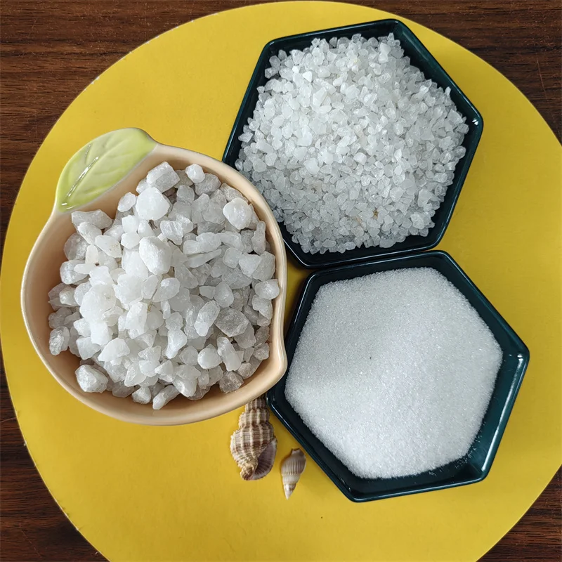 Fine Super White Quartz Granular Silica Sand for Filtration
