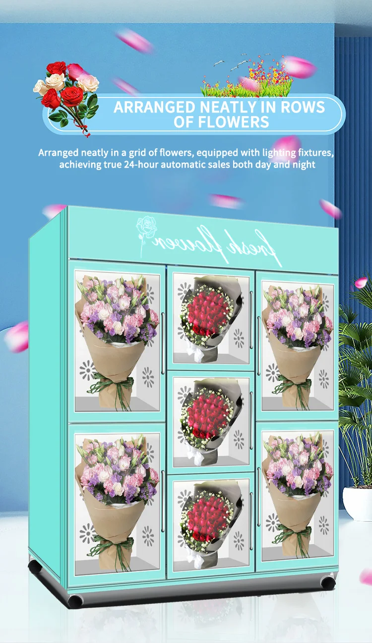 Automatic Flower Vending Machine - 10-Lattice Gifts