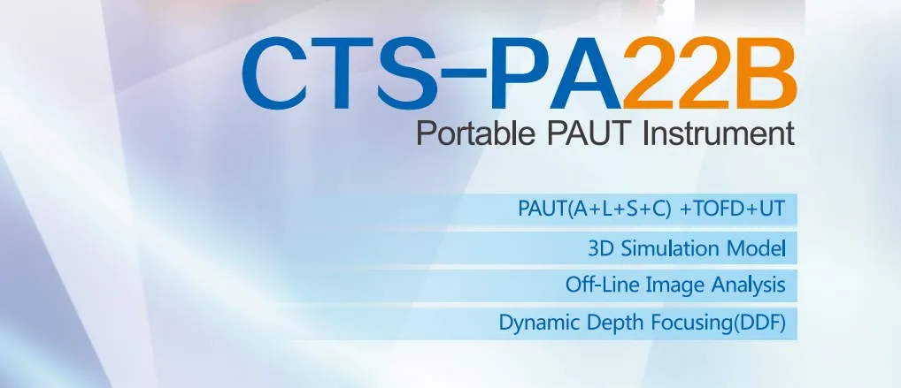 CTS-PA22B 3D Simulation Phased Array Ultrasonic Flaw Detector