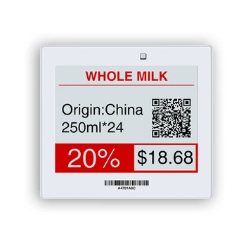 Smart Price Tag E Ink Labels Screen Epaper Shop Digital Price Tag Esl ...