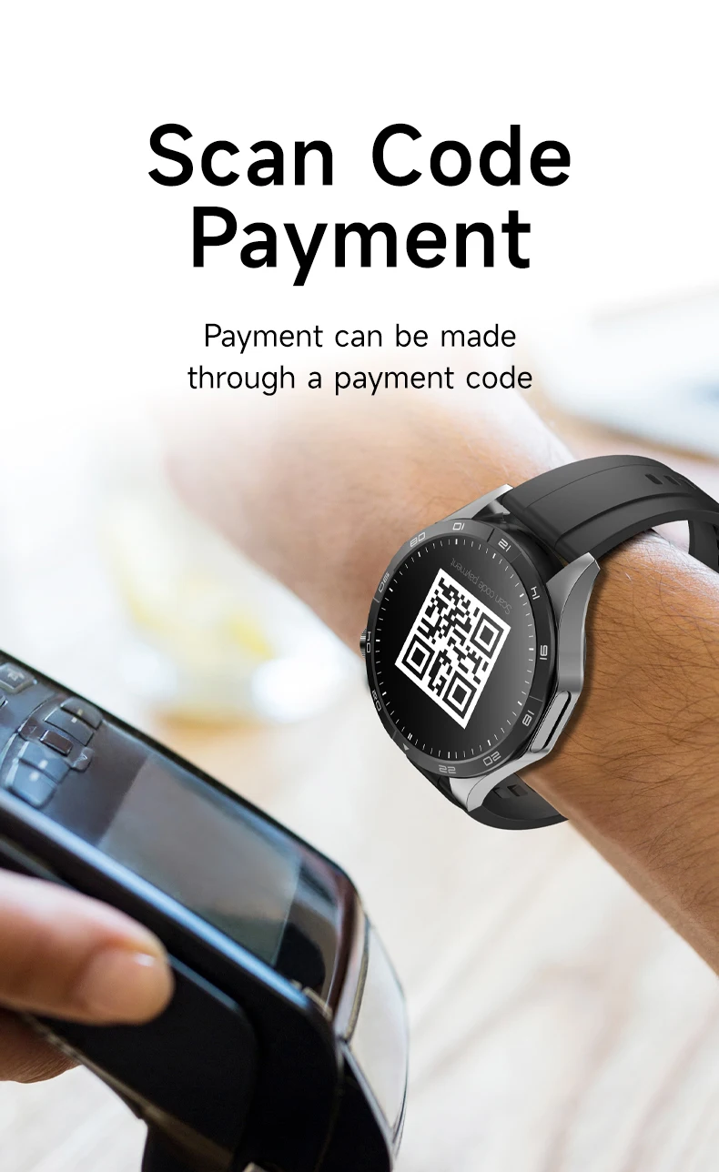 5G Android LM01 Smart Watch for Men - IP67 Waterproof, AMOLED Screen ...