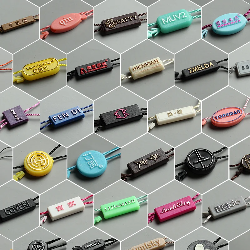 Customized Eco-friendly Garment Swing Round Custom Clothing Accessories ...