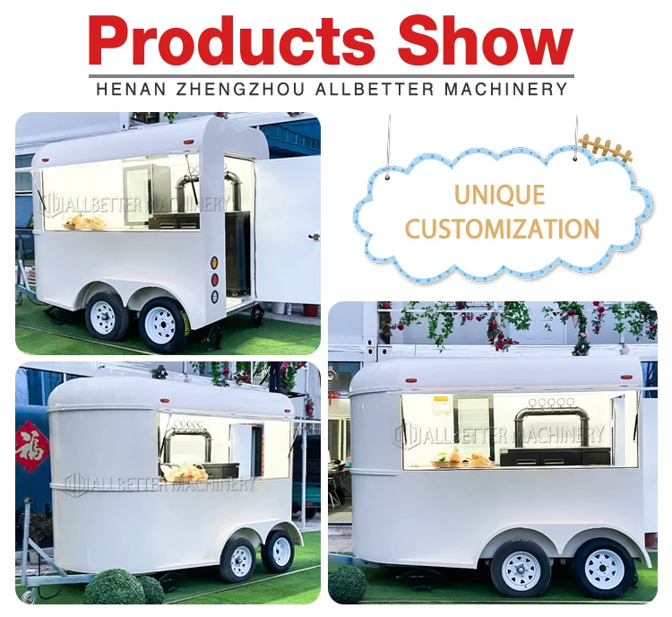 Customized Food Snack Truck - Mobile Food Trailer
