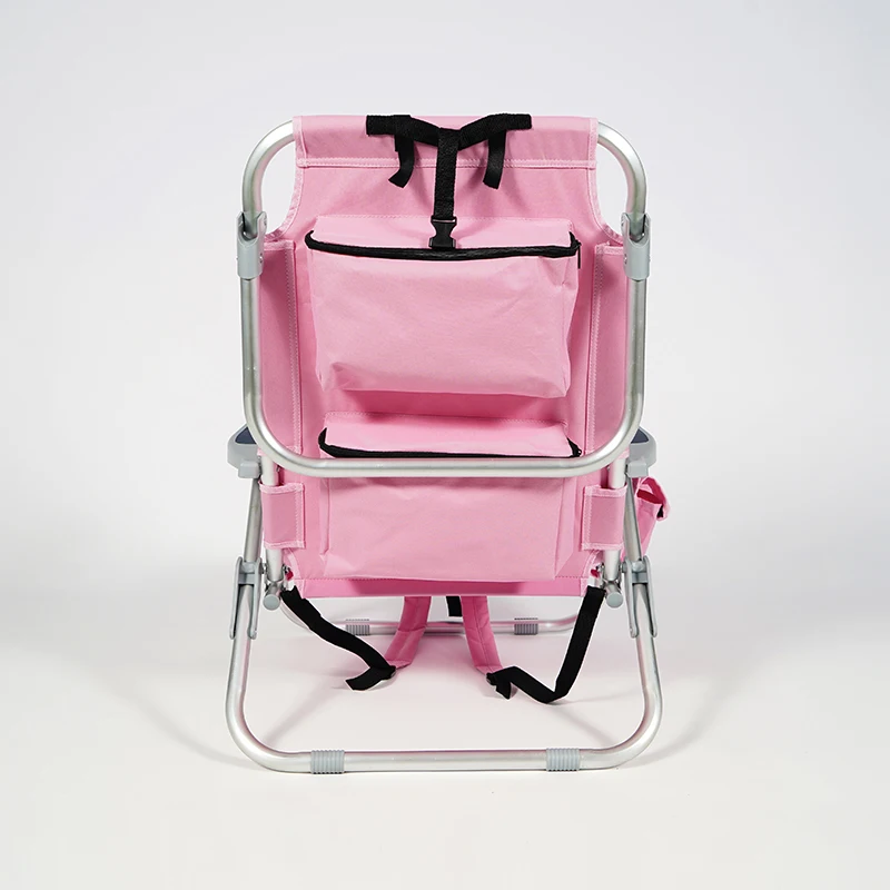 HITREE Custom Portable Backpack Beach Chair Outdoor Aluminum Beach ...