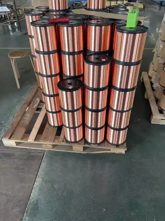 0.25mm Copper Clad Aluminum Magnesium Wire Used For Power Cable ...