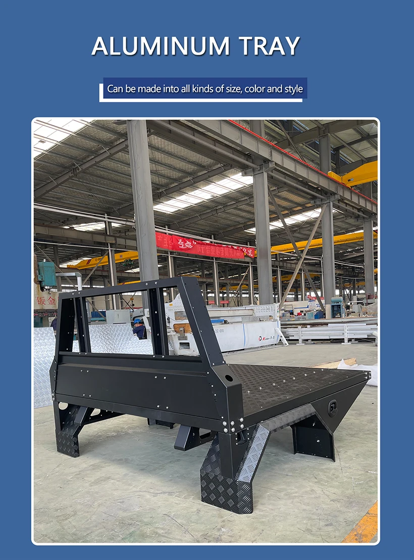 Heavy Duty Universal 4x4 Pickup Truck Rear Fridge Slide Cargo Slide Car ...