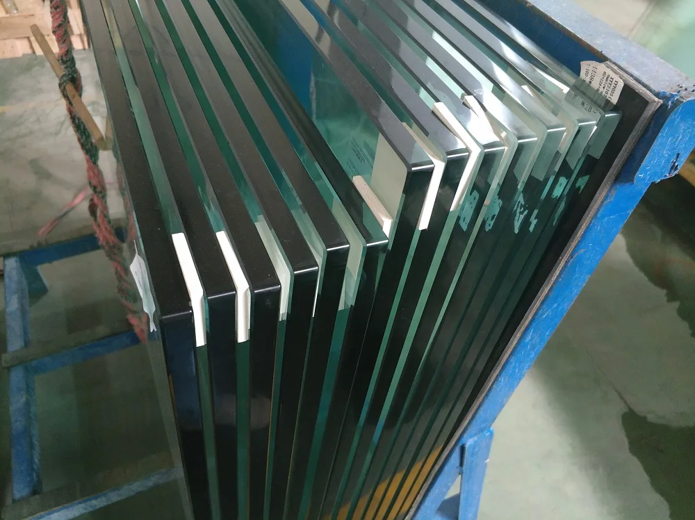 Highly Safety Door Laminated Triplex Glass - Customized Size