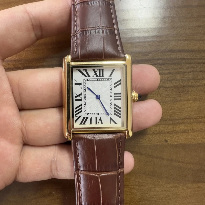 Luxury Quartz Watch 2023 New Models Square Wristwatch Stainless Steel ...