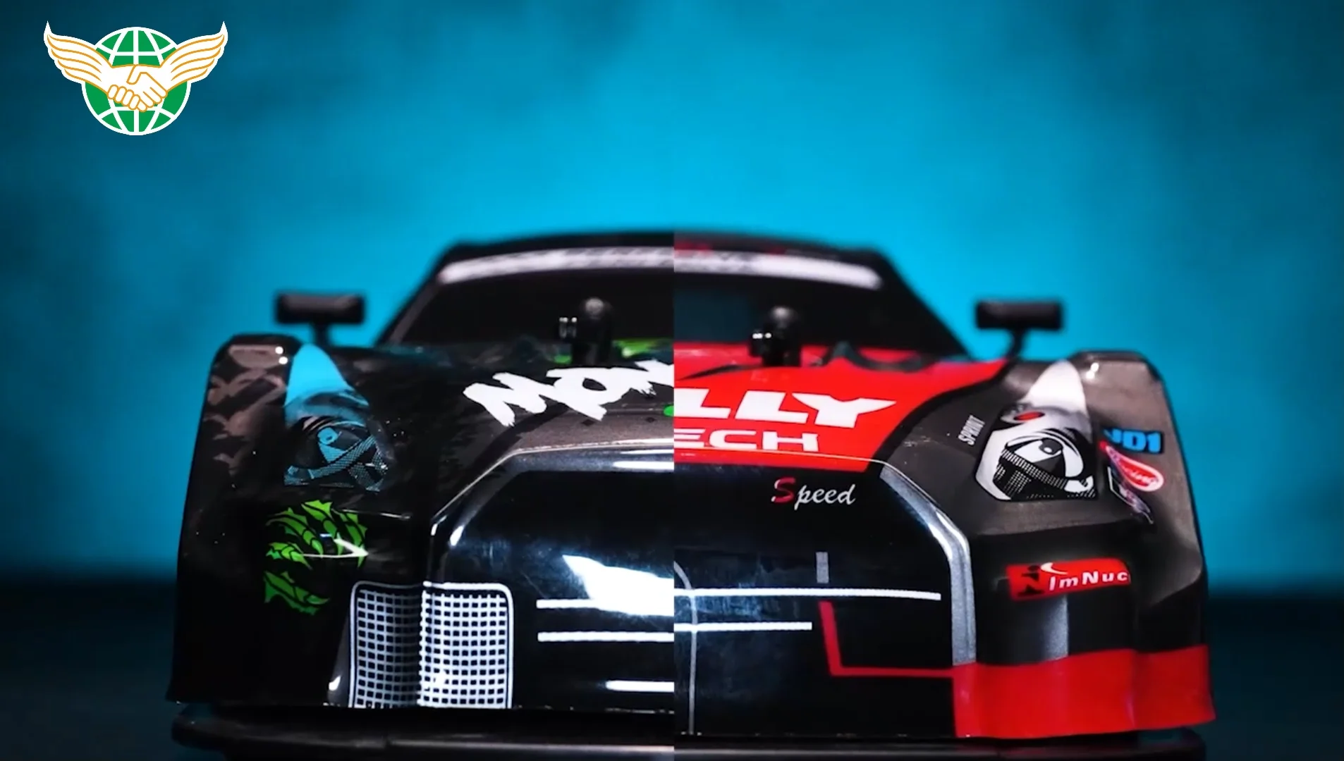 1/16 Scale Electric Sports Racing Remote Control Car 2.4g Wireless ...