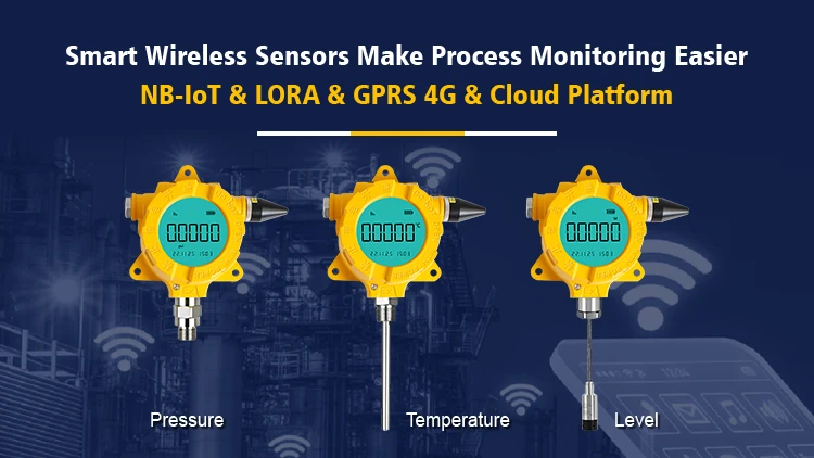 NB-IOT GPRS 4G Lora Explosion Proof Battery Powered Wireless Pressure Transmitter Sensor ...