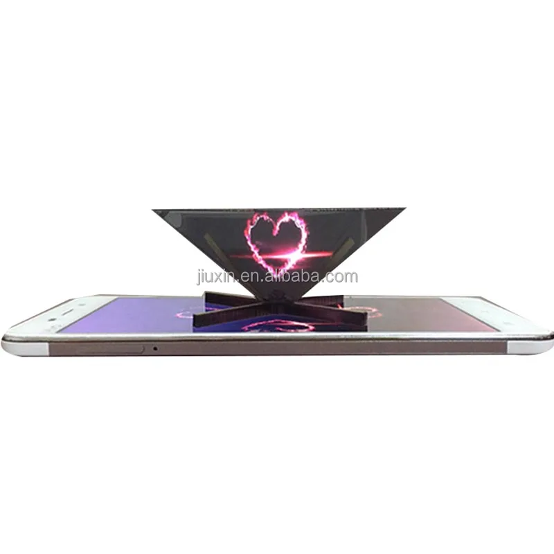 Mini Holographic Projector 3D Hologram Viewer Projector Pyramid for ...