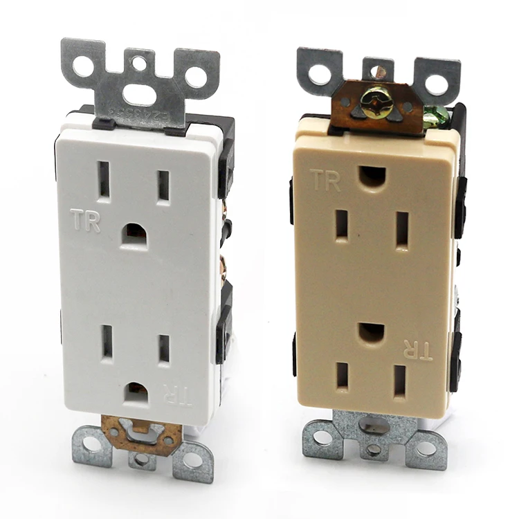 15 20 Amp Tamper Resistant Ac Receptacle Usa 110-125v Duplex Receptacle ...