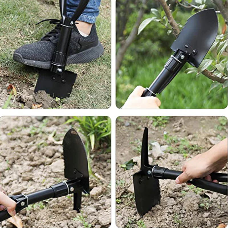 Multi-function Folding Shovel - Survival & Camping Tool