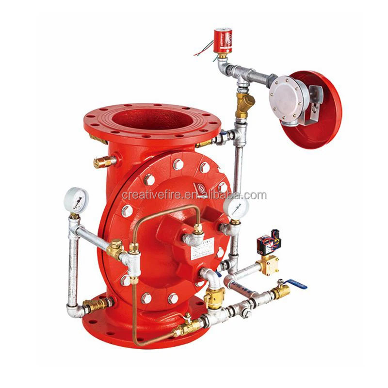 Ductile Iron Stainless Steel Deluge Valve Groove Type Fire Deluge Valve ...
