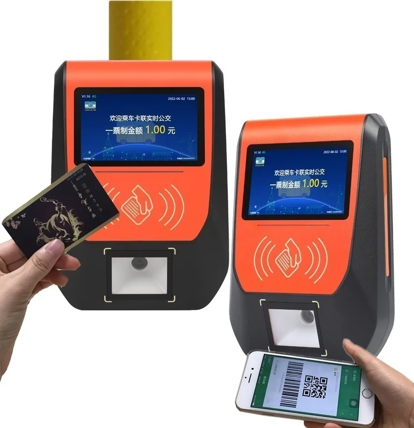 Public Transport Cashless Android NFC Bus Prepaid Payment Terminal ...