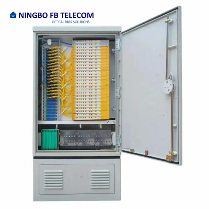 Customizable ODF Outdoor Cross Optic Distribution Cabinet