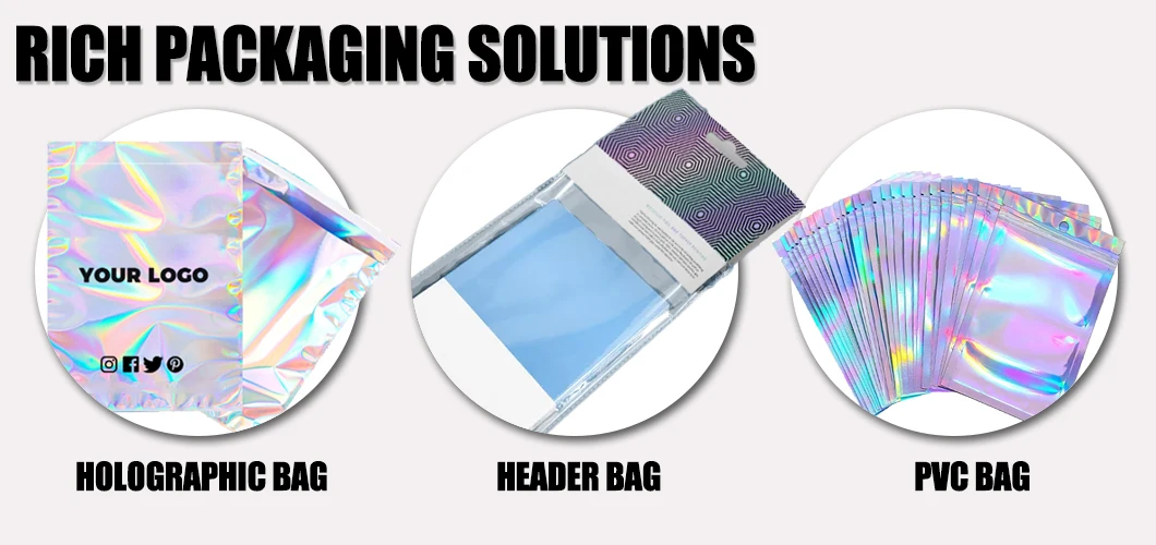 Custom Logo Self Adhesive Holographic Sticker Waterproof Printing Anime ...