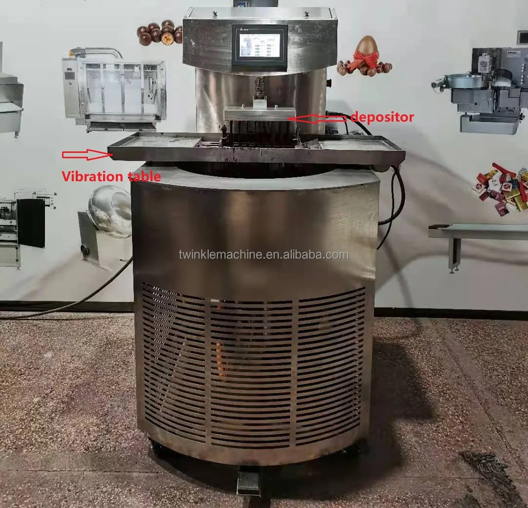 25l Small Chocolate Tempering Coating Machine 100l Chocolate Tempering ...