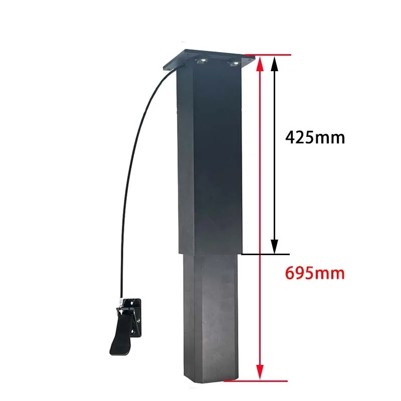 Modern Square Folding Telescopic Aluminum Hydraulic Furniture Table ...