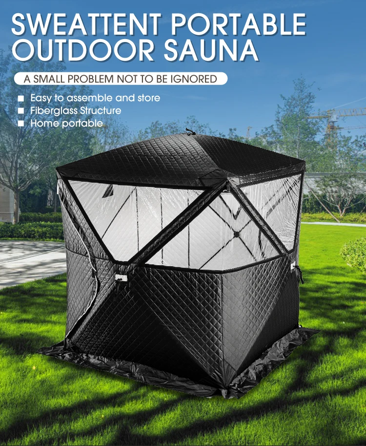 Portable Steam Sauna - Outdoor Sauna Tent for Camping