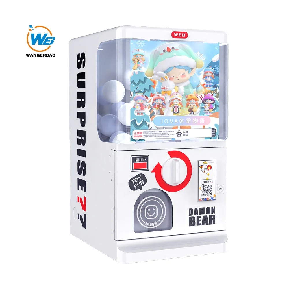 New Amusement Center Wholesale Mini Egg Toy Display Box Gachapon ...