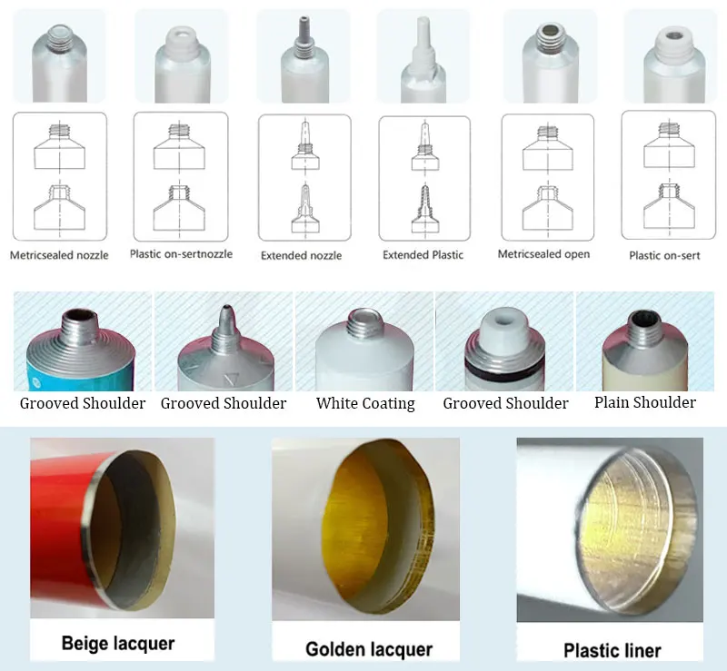 Custom Printed Eco Friendly Recyclable Aluminum Tube for Rat Adhesive ...