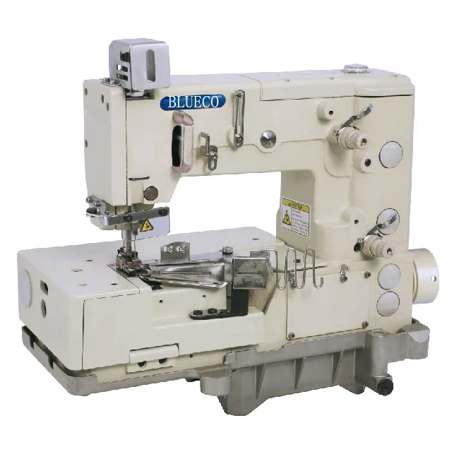 1301-2f Flat Bed Single Needle Double Chainstitch Picotting Sewing ...