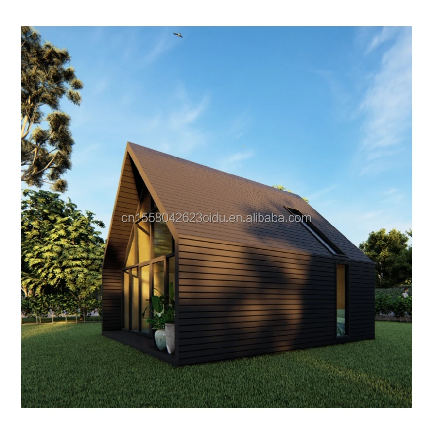 EU Forest Housing - a-Shaped Triangular Steel Structure