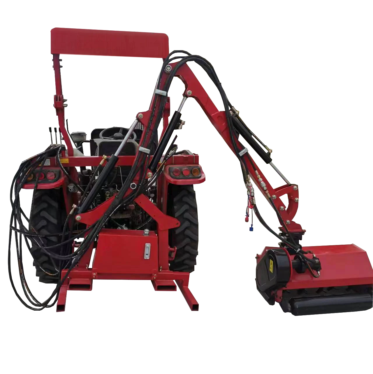 3 Point PTO Driven Small Tractor Side Shift Flail Mower Tractor Hedge ...