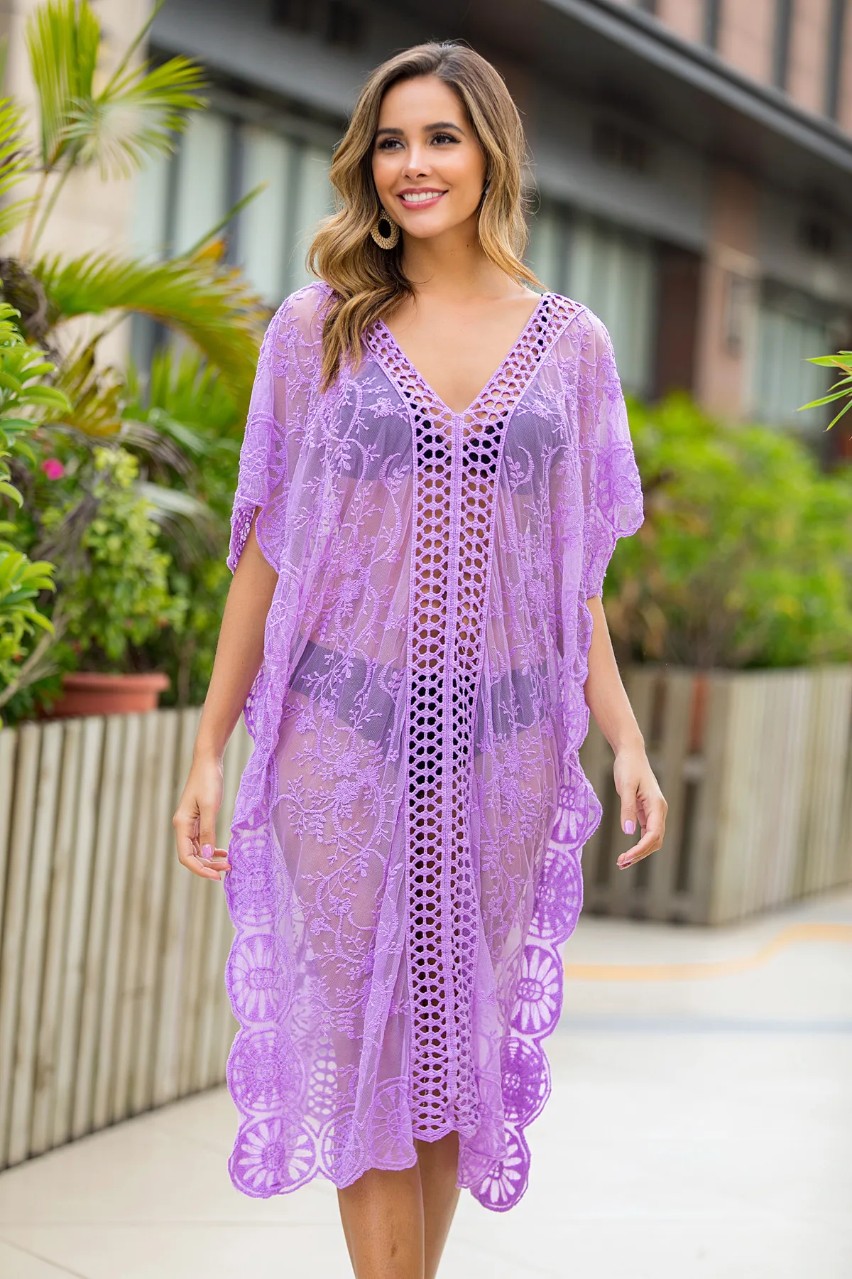 Affinity Bikini Cover up Beach slip Dress Swimwear Beachwear Cover Ups ...