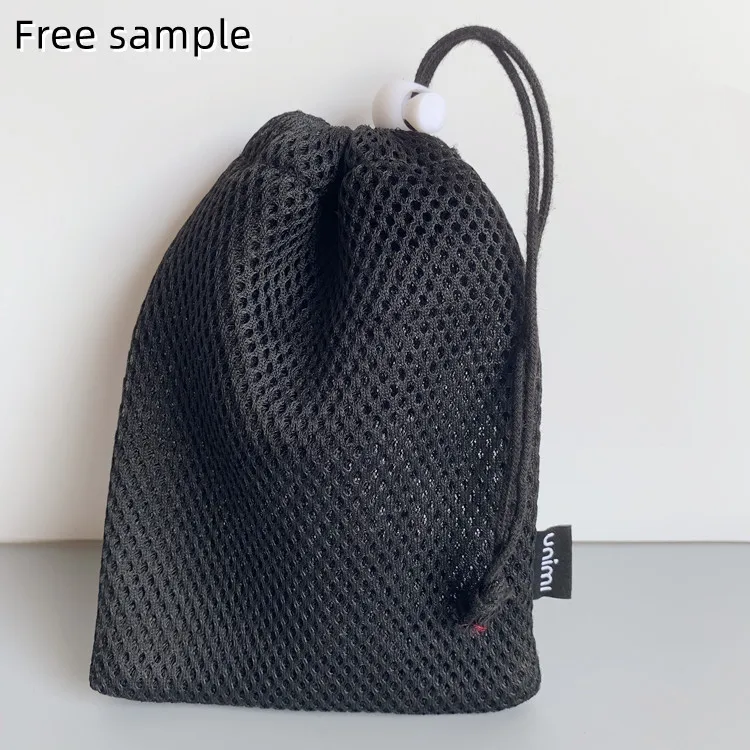 Wholesale Black Makeup Packaging Mesh Pouch Gift Bag Small Sandwich ...