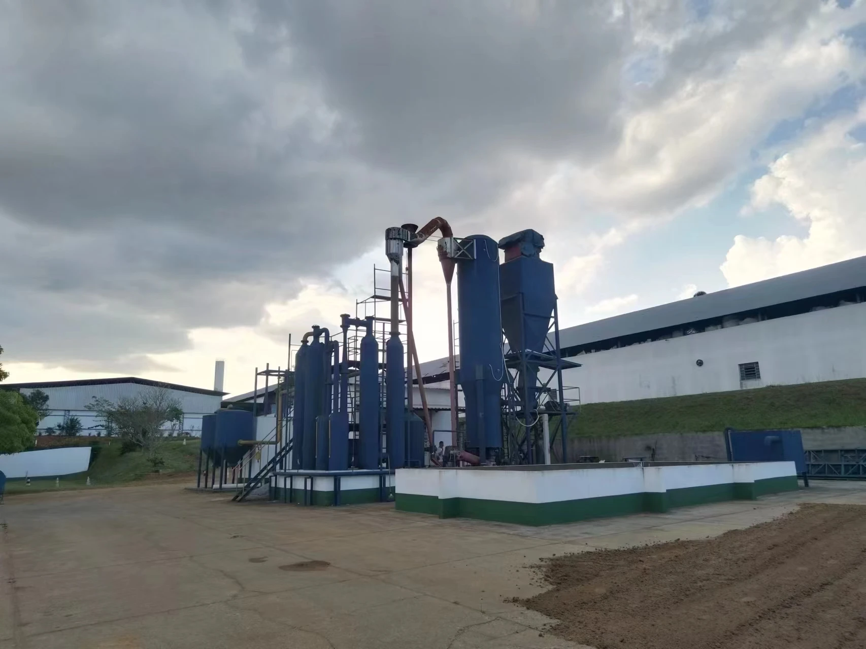 2mw Rice Husk Biomass Gasifier/sawdust Wood Chips Stalk Gasification ...