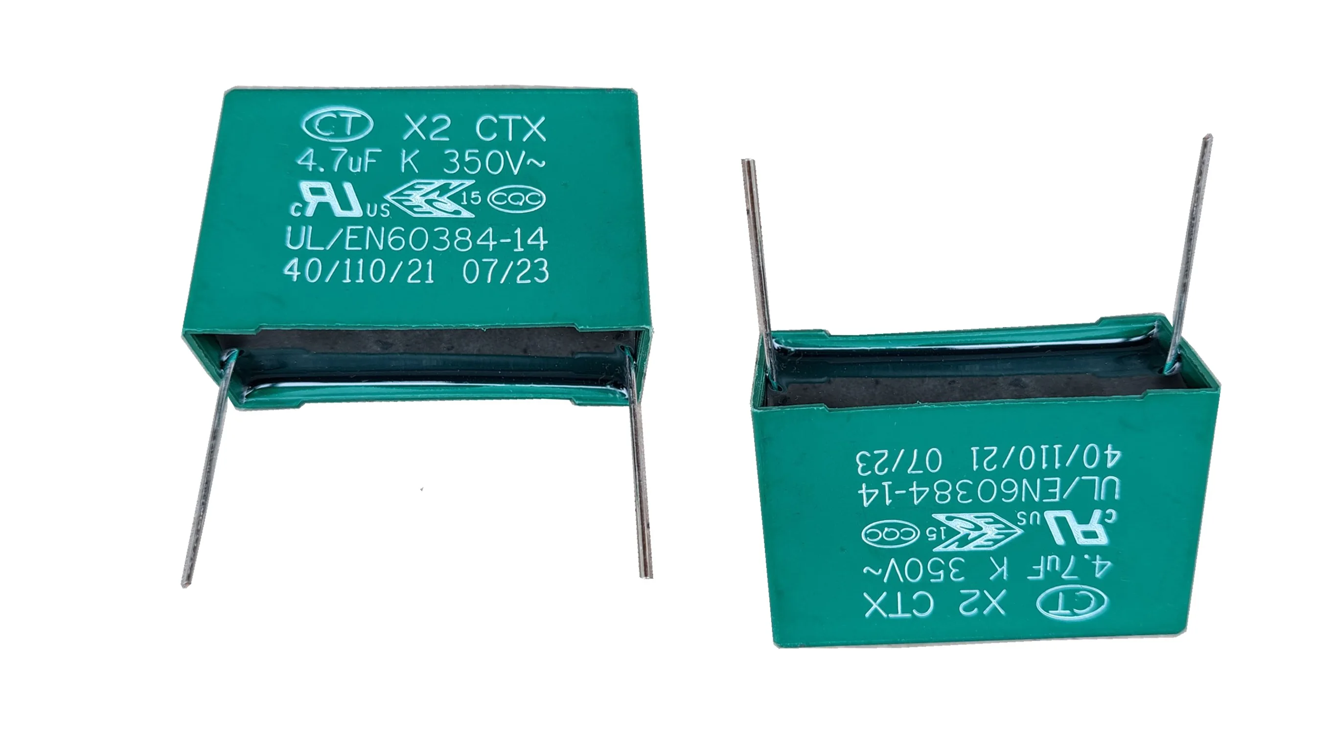 High Voltage MPX MKP 4.7uF 350VAC 475K Metallized Polypropylene Film ...