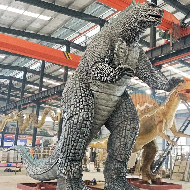 14M Godzilla Life Size Animatronic Godzilla Halloween Dinosaur ...