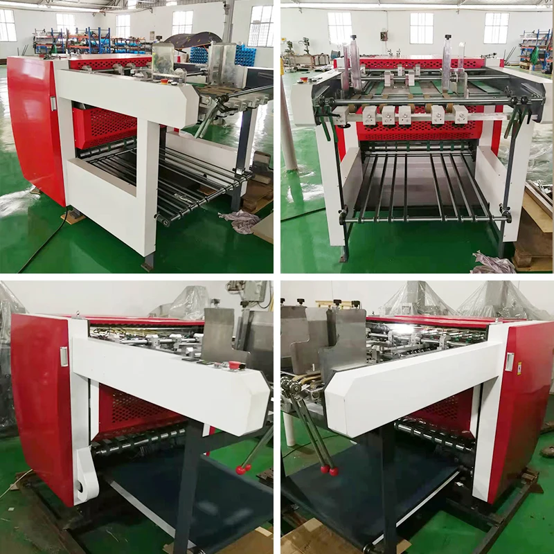 Fully Automatic Cardboard V Grooving Rigid Box Forming Machine ...