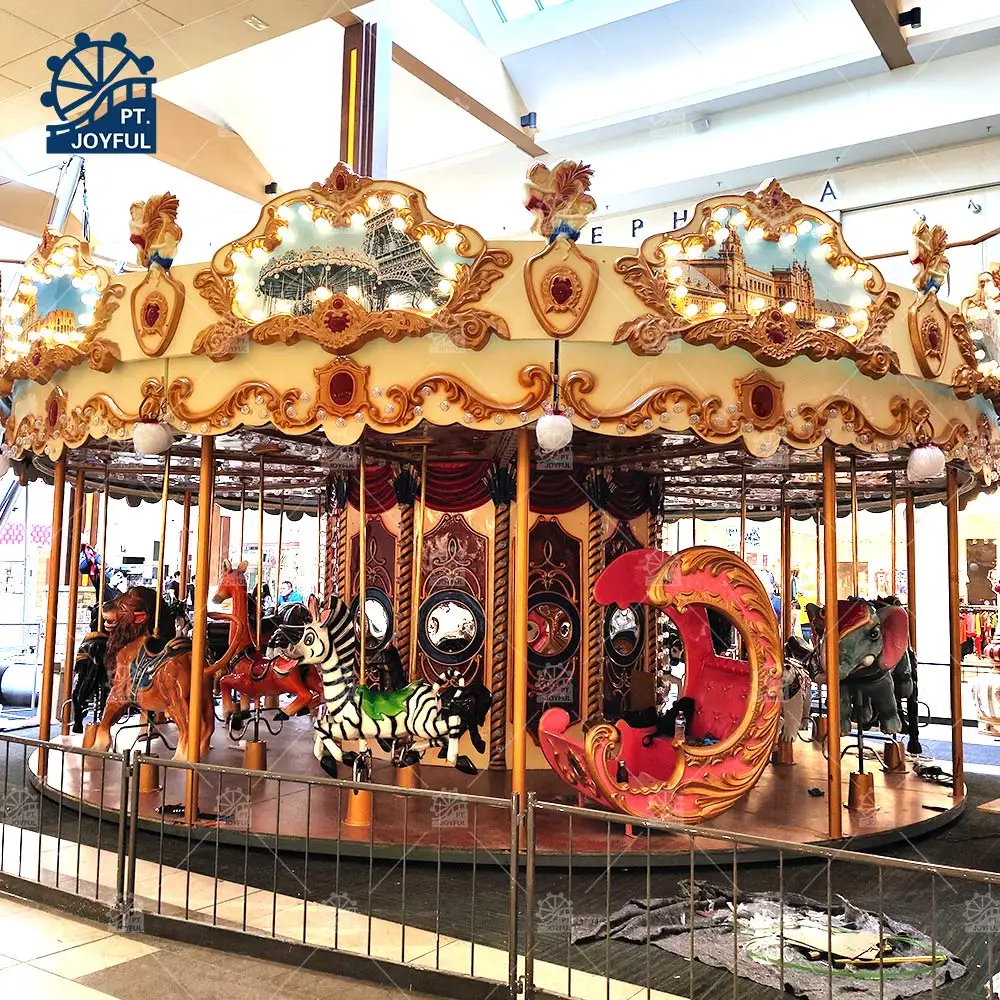 Alibaba.com: 24 Seats Kids Animal Merry Go Round Carousel, Luxury Theme ...