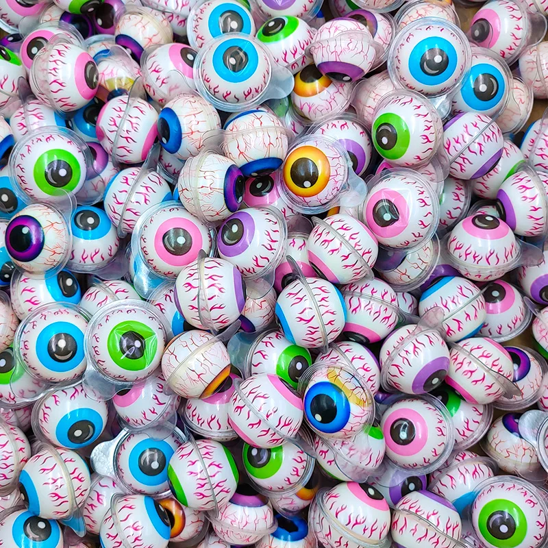 Wholesale Custom Chinese Halal Sweet Eye Ball Shape Eyeball Soft Jelly ...