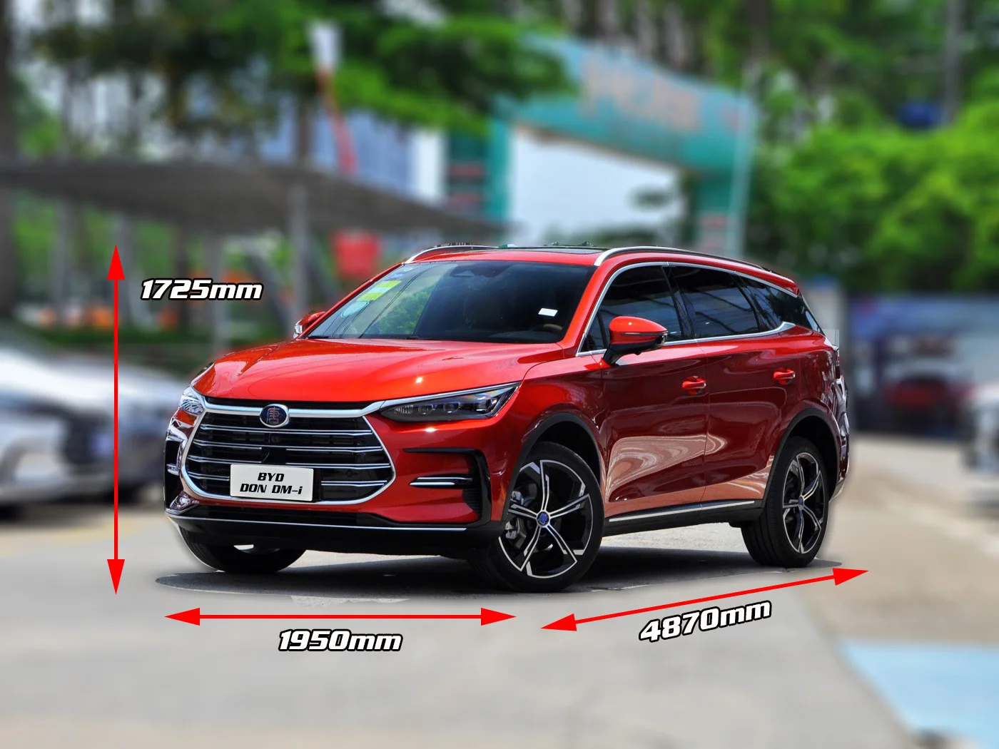 Wholesale 2023 Byd Tang Dm-i Phev 1.5t 112km-180km New Energy Vehicle 4x4 Hybrid Suv Byd ...