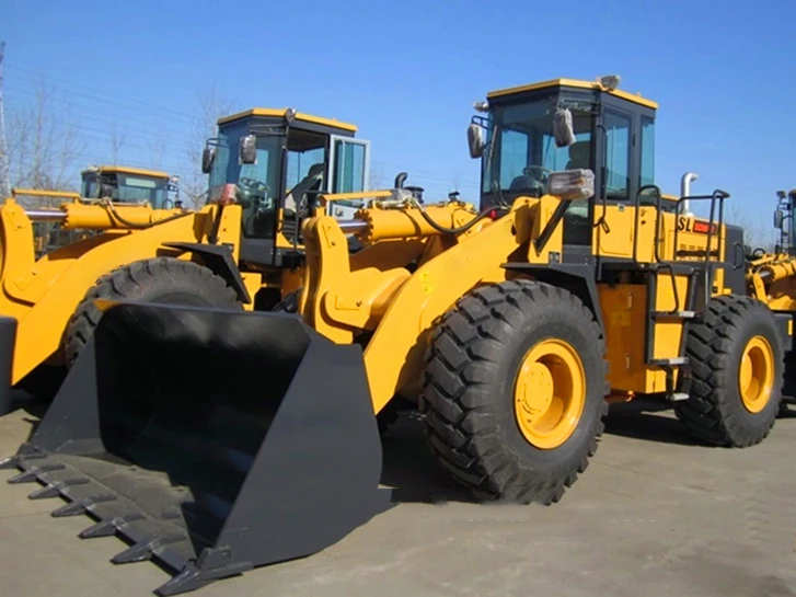 5ton Hydraulic Joystick Wheel Loader Sl50w - Buy Wheel Loader 5 Ton ...