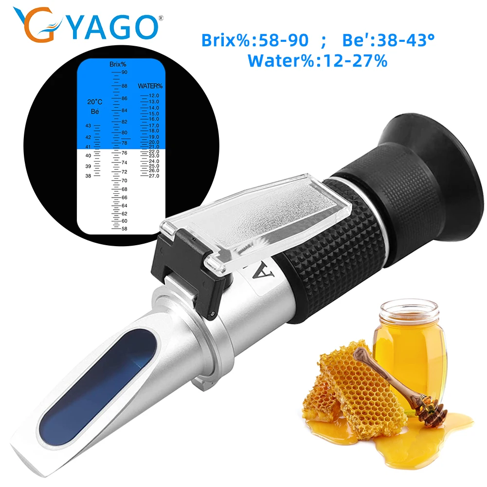 Honey Balmometer 58-90% Brix - Precision Honey Refractometer