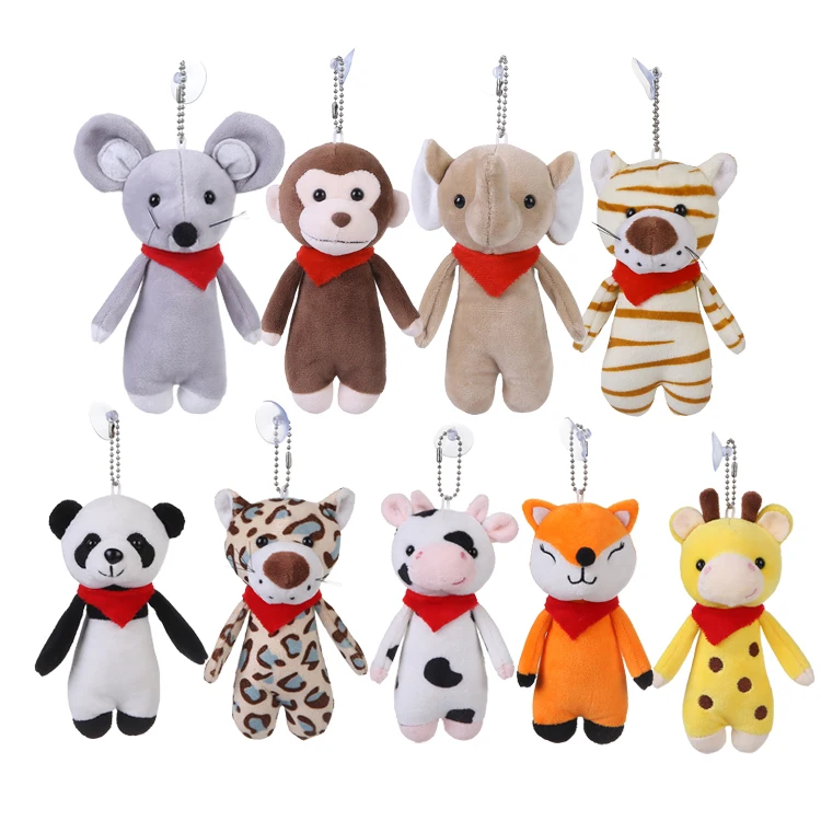 Wholesale Stuffed Unicorn Plush Keychain - 10CM Mini Toy